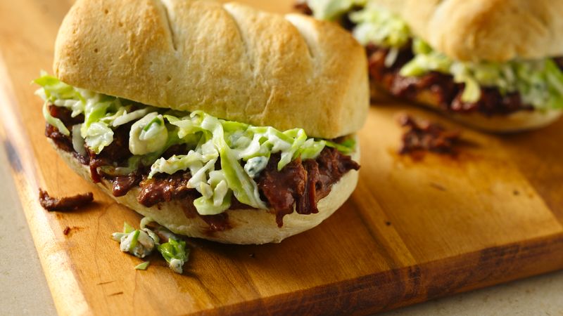 Mole Style Pulled Pork Sandwiches Recipe - Pillsbury.com