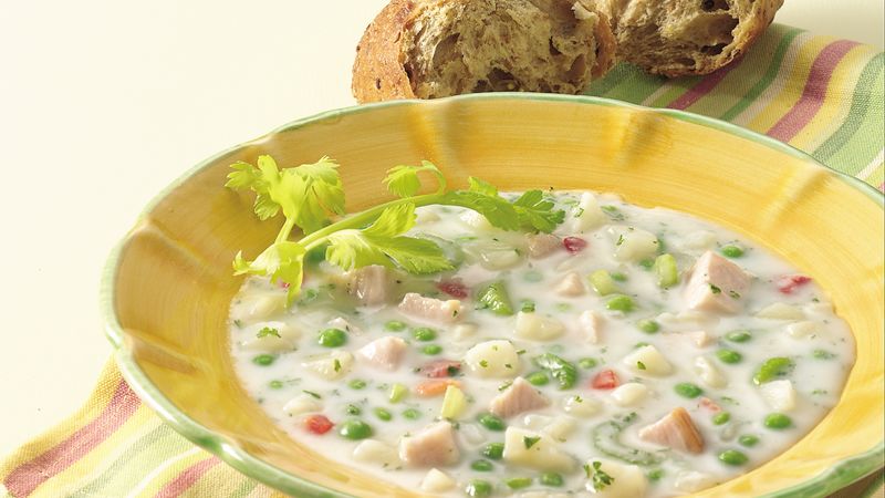 Smoked Turkey-Potato Chowder Recipe - BettyCrocker.com