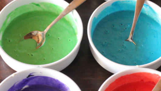 Rainbow Waffles Recipe - Tablespoon.com