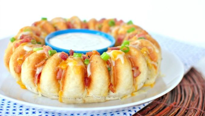 Hot Cheesy Party Ring Recipe - Tablespoon.com