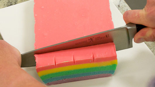 Rainbow Fudge Recipe - Tablespoon.com