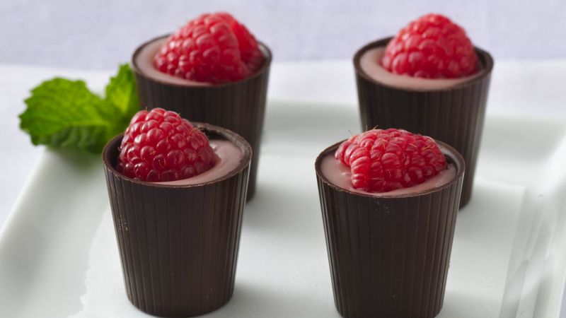 Raspberry Cordials Recipe - BettyCrocker.com