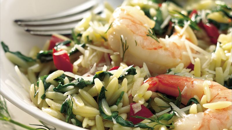 Shrimp Pilaf Florentine Recipe - BettyCrocker.com