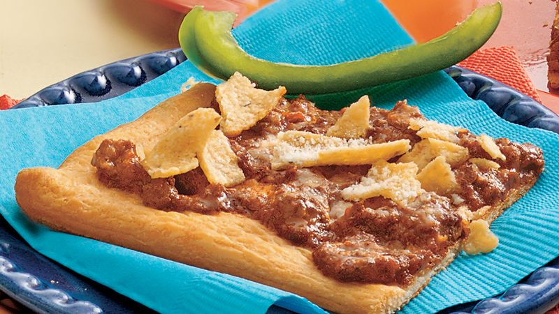Chili con Crescent Snacks Recipe - Pillsbury.com